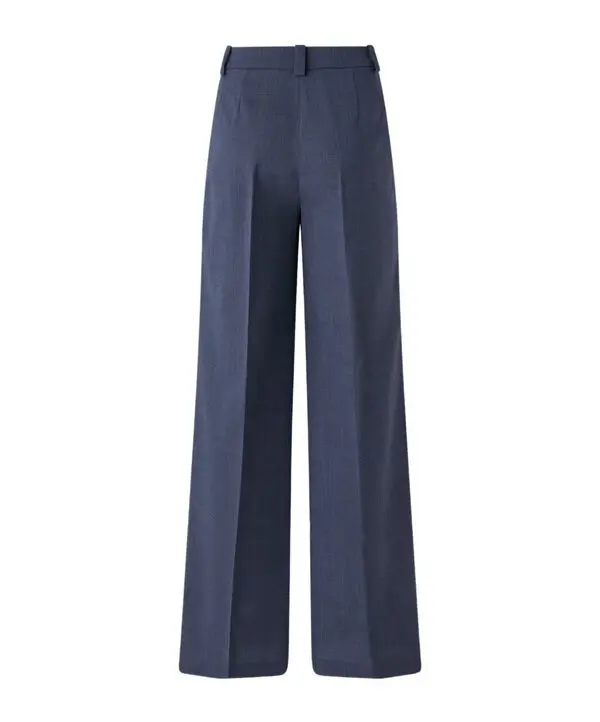 Pinko Tailored Palazzo Trousers - Blu Navy