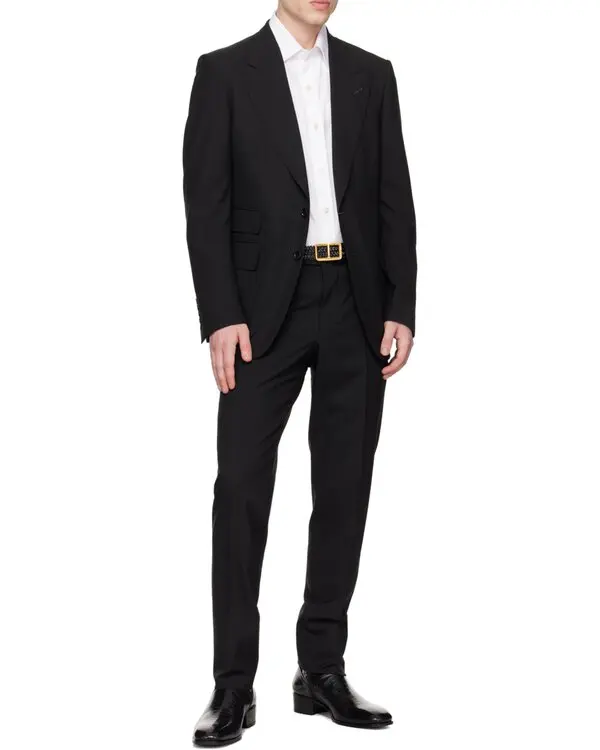 TOM FORD Buttoned Long-sleeved Shirt - White