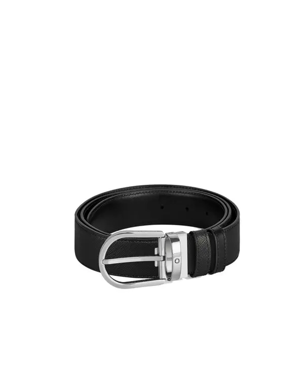 Montblanc Meisterstück Belt With Metal Buckle - Black