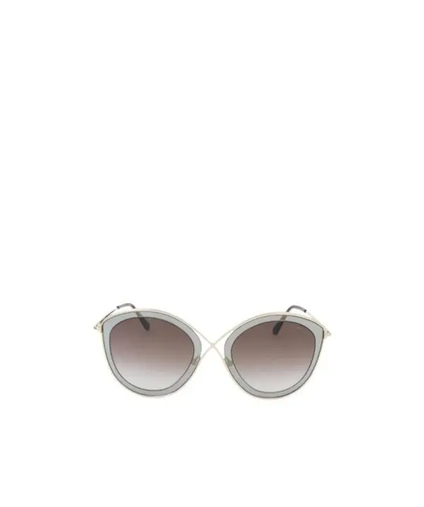 TOM FORD Logo Sunglasses - Gray