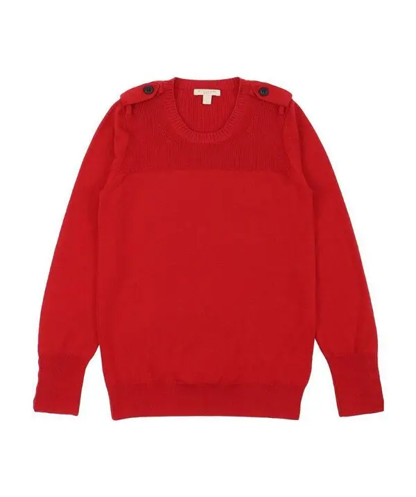 Burberry Button Detail Pullover