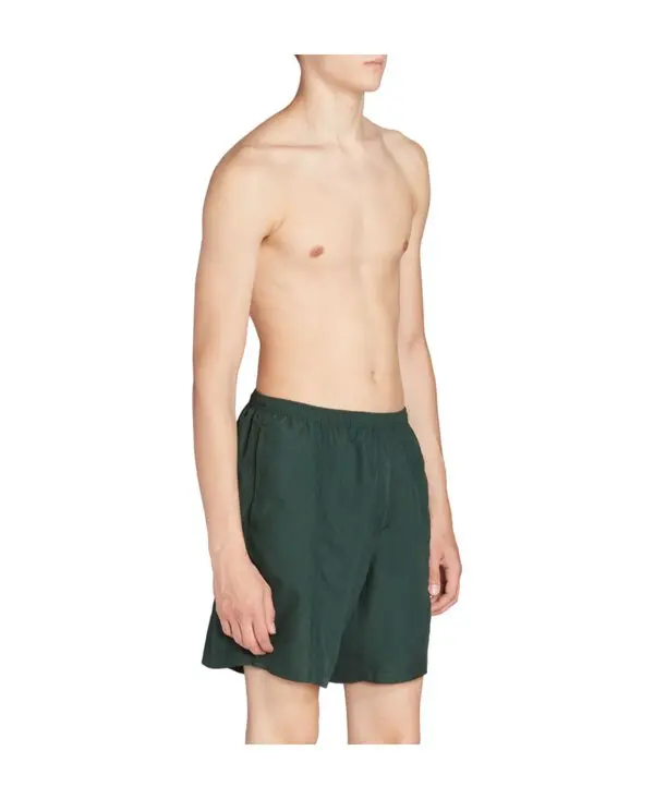 AMI Paris De Coeur Swim Shorts - Green
