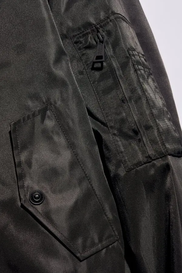 Versace Baroque Print Bomber Jacket