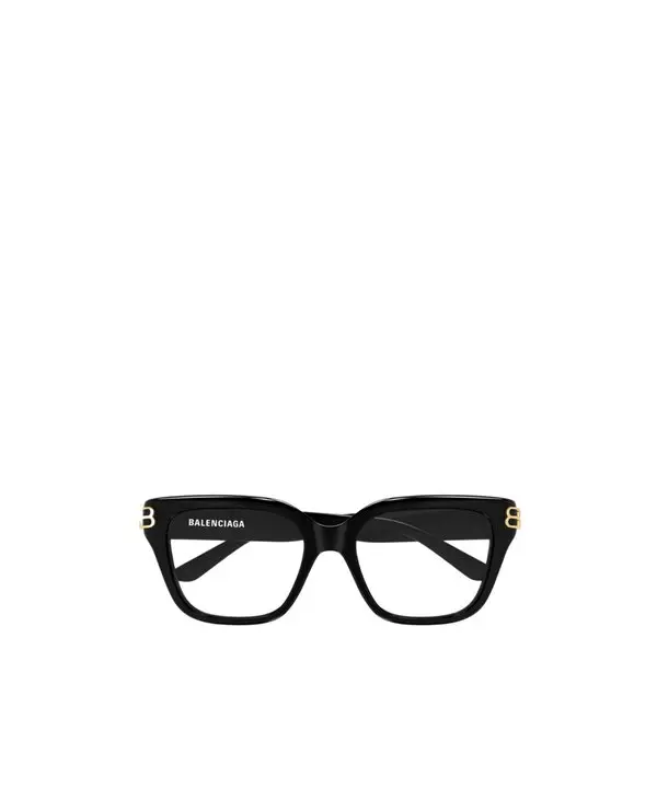 Balenciaga Square Frame Eyeglasses - Black
