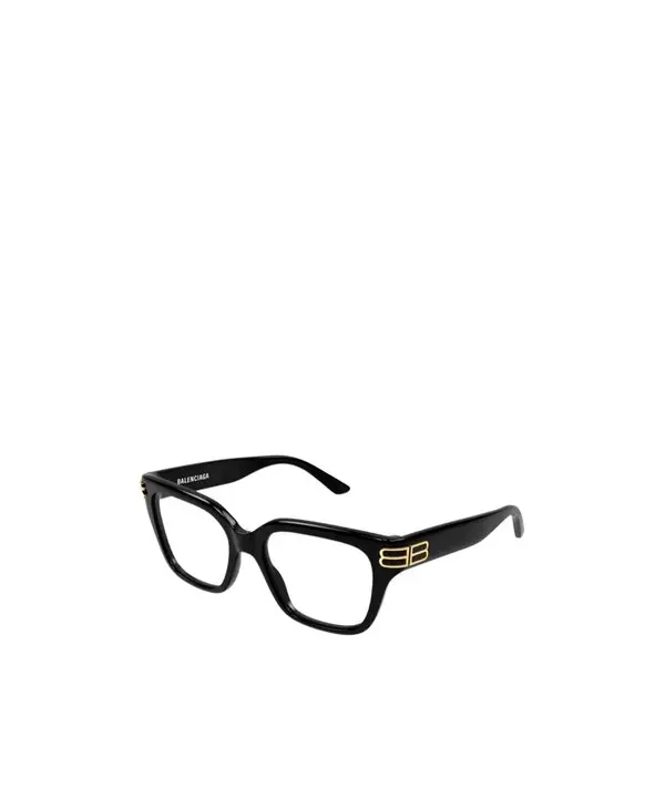Balenciaga Square Frame Eyeglasses - Black