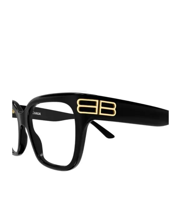 Balenciaga Square Frame Eyeglasses - Black