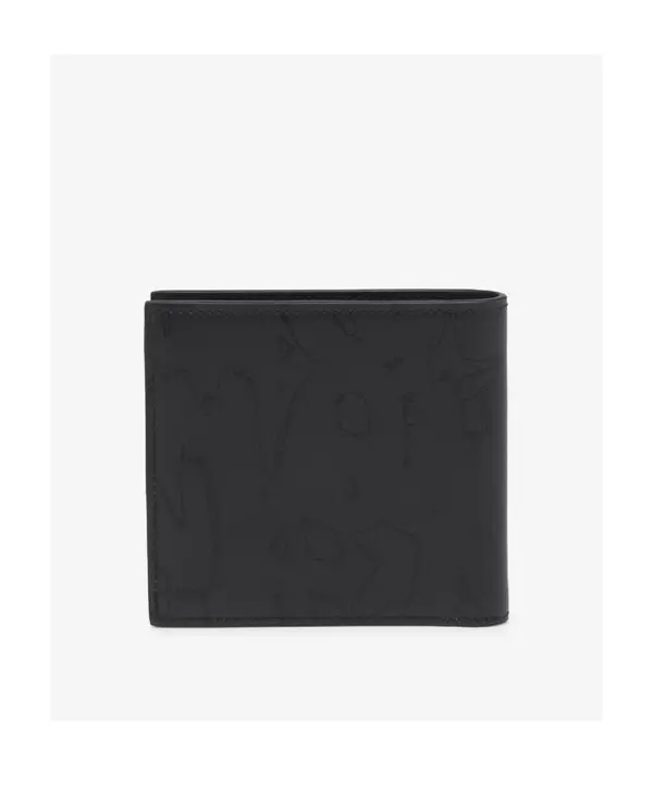 Alexander McQueen Abstract Print Bi-fold Wallet