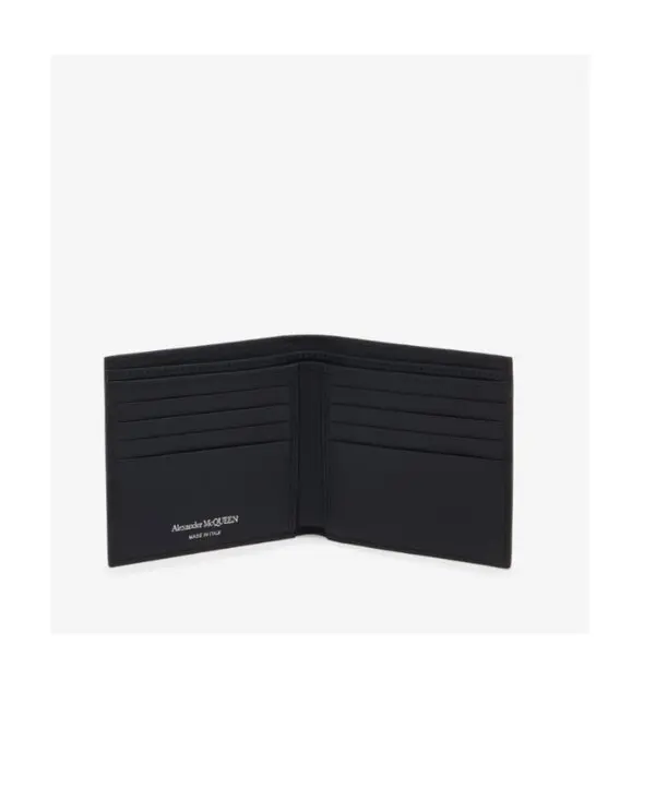Alexander McQueen Abstract Print Bi-fold Wallet
