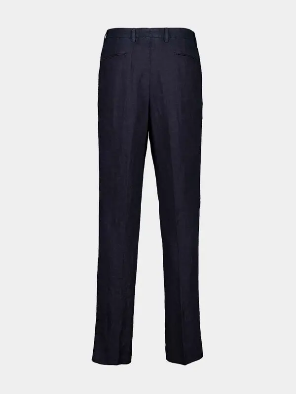 Boglioli Button Detailed Straight Fit Pants