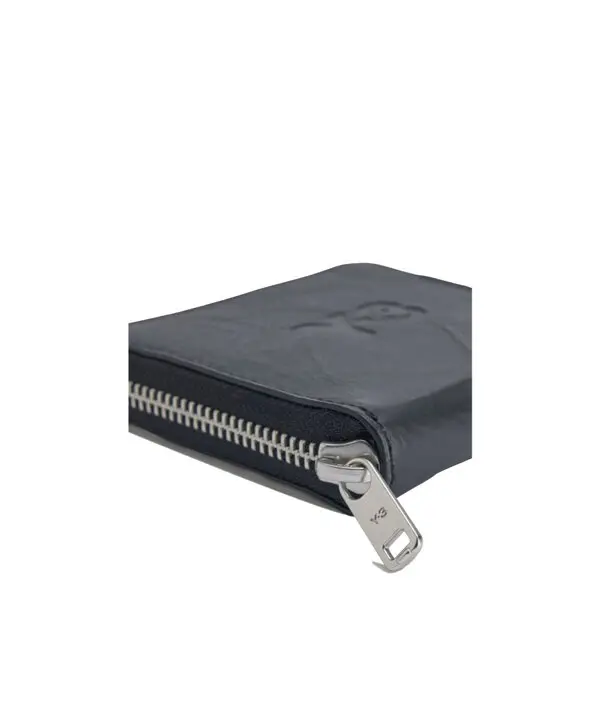Y3 Zip-around Leather Wallet