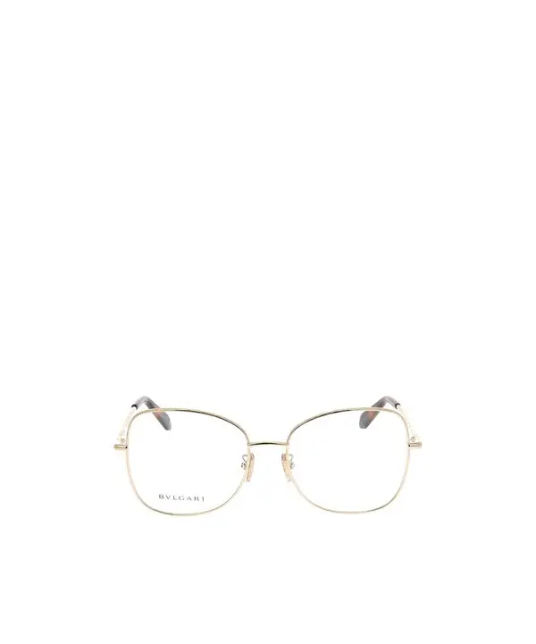 BVLGARI Butterfly Frame Eyeglasses - White