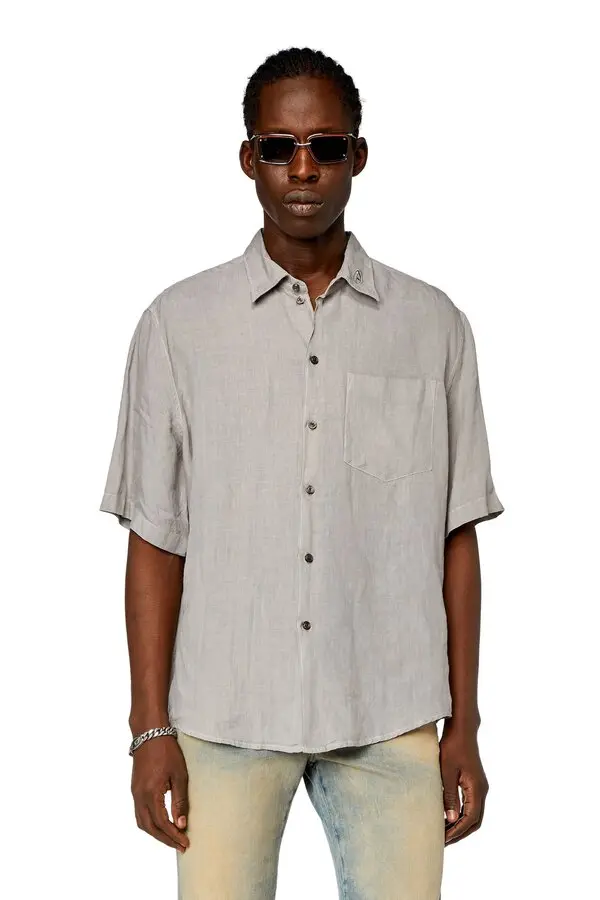 DIESEL® S-emil Linen Shirt