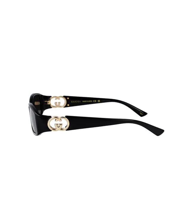 Gucci Rectangular Logo Sunglasses