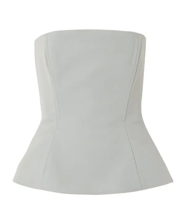 JEAN PAUL GAULTIER Strapless Corset Top - Grey