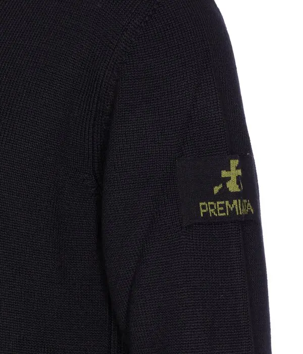 Premiata Drawstring Hooded Jumper