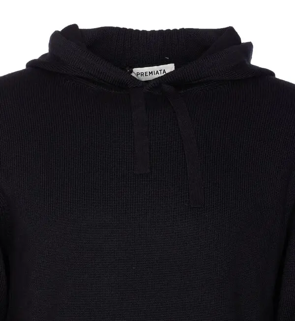 Premiata Drawstring Hooded Jumper