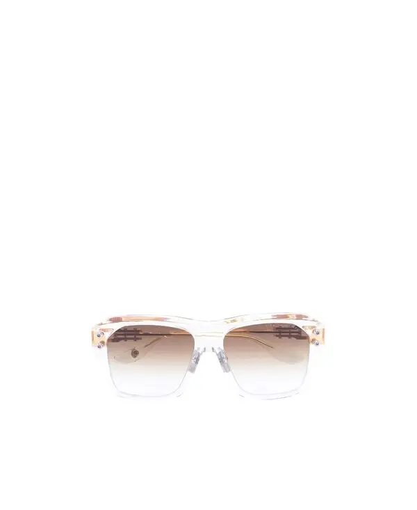 Dita Grand Apx Square Sunglasses - White