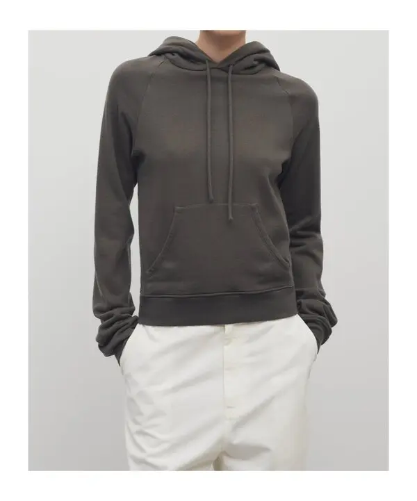 THE ROW Ribbed-trim Hoodie