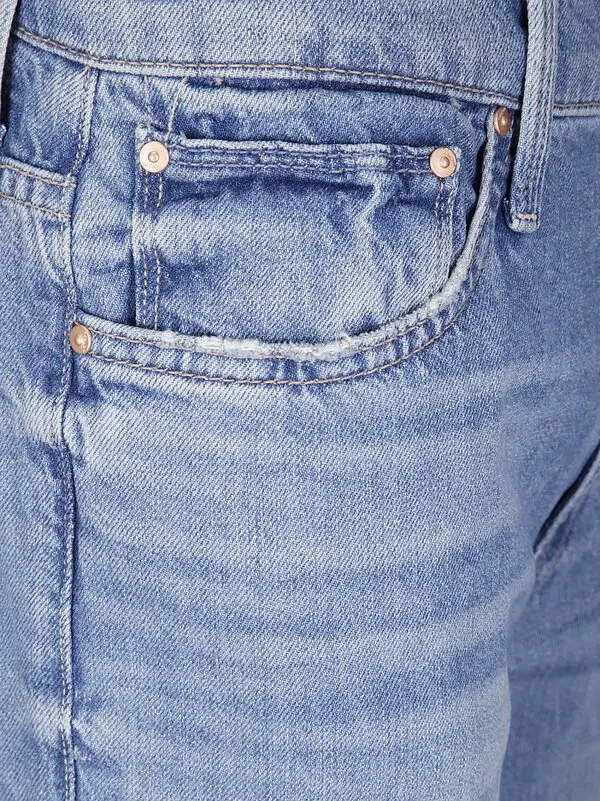 MOTHER The Dodger Sneak Jeans - Blue