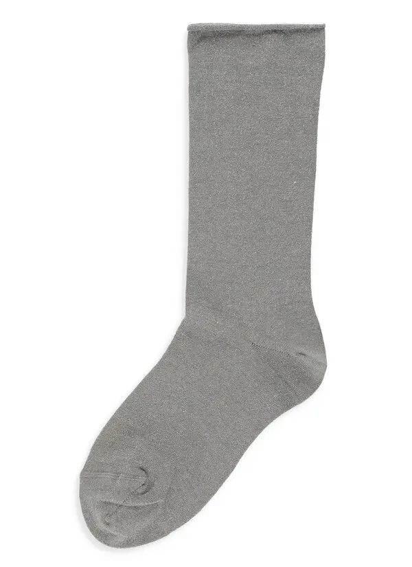 Brunello Cucinelli Lurex Cashmere Blend Socks