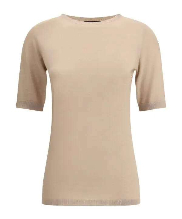 Fabiana Filippi Short-sleeved Knitted Jumper