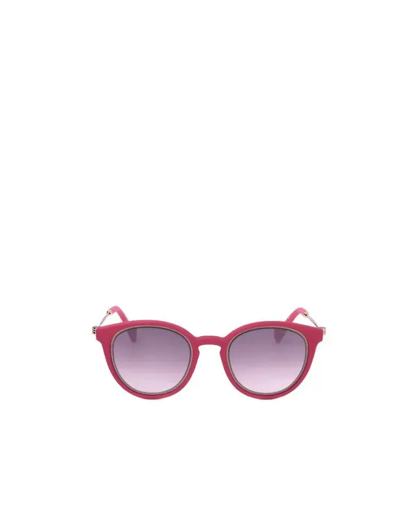 Moncler Round Frame Sunglasses - Pink