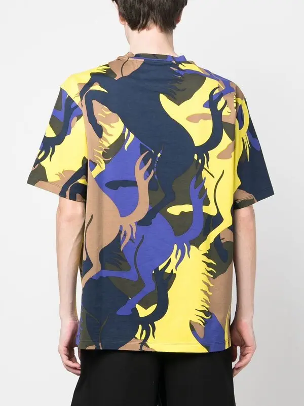 FERRARI Prancing Horse All-over Print T-shirt