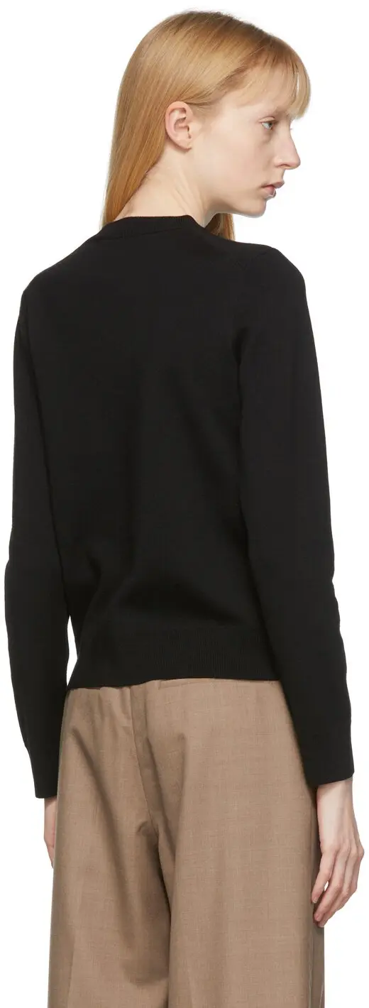 Burberry Intarsia-knit Logo Square Jumper