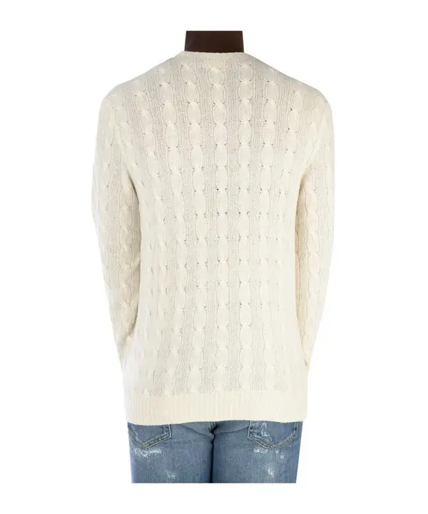 Polo Ralph Lauren Pony Embroidered Cable-knit Jumper - No