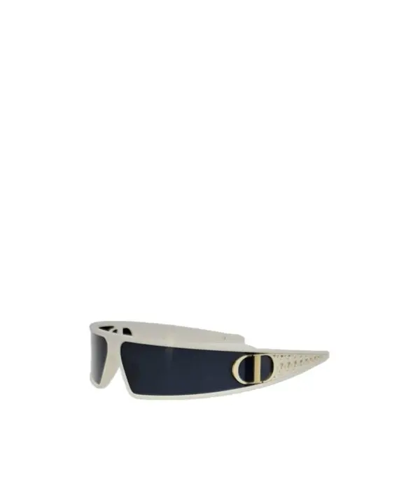 Dior Mask-frame Sunglasses With Logo Detailing - Black
