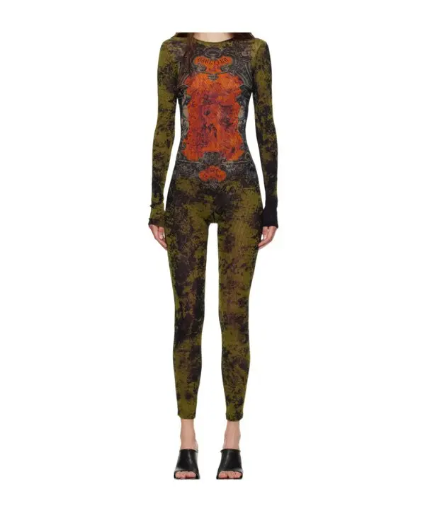 JEAN PAUL GAULTIER The Médaillon Jumpsuit - Black