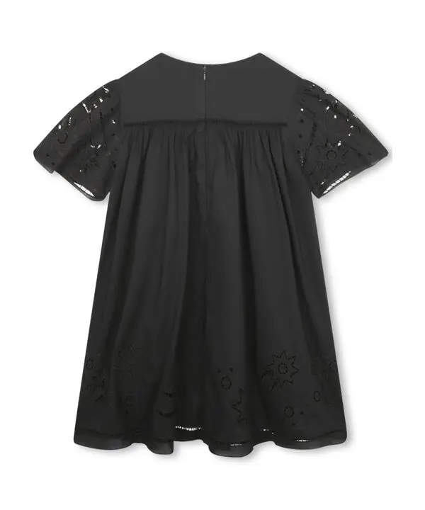 Chloé Embroidered Short Sleeve Dress