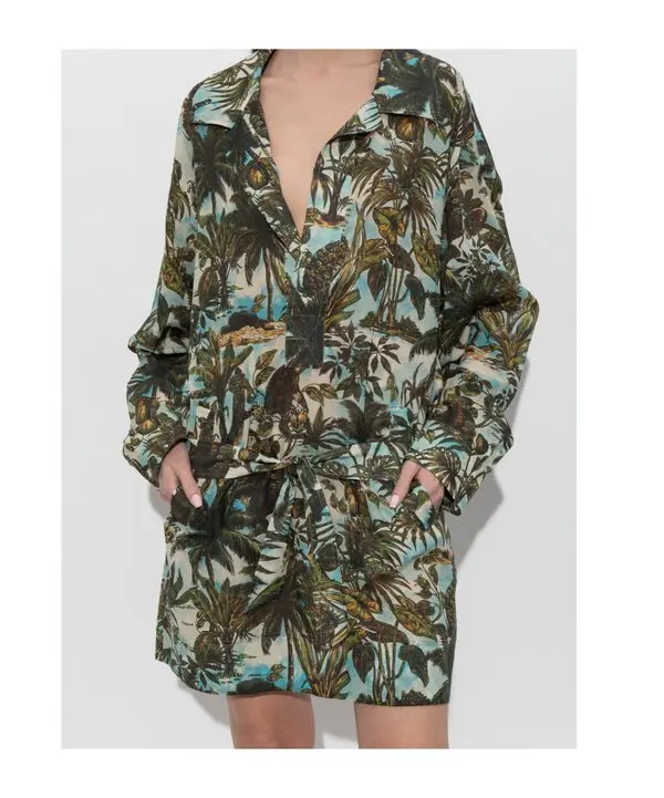 Dsquared2 Monkey Business" Printed Shirt Dress