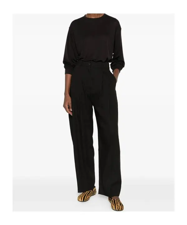 Studio Nicholson Acuna High-waisted Wide-leg Trousers - Espre