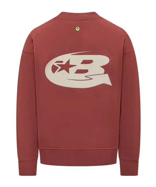 BARROW Crewneck Sweatshirt With Logo Detail