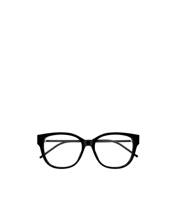Saint Laurent Rectangular Eyeglasses - Black