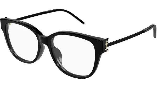 Saint Laurent Rectangular Eyeglasses - Black