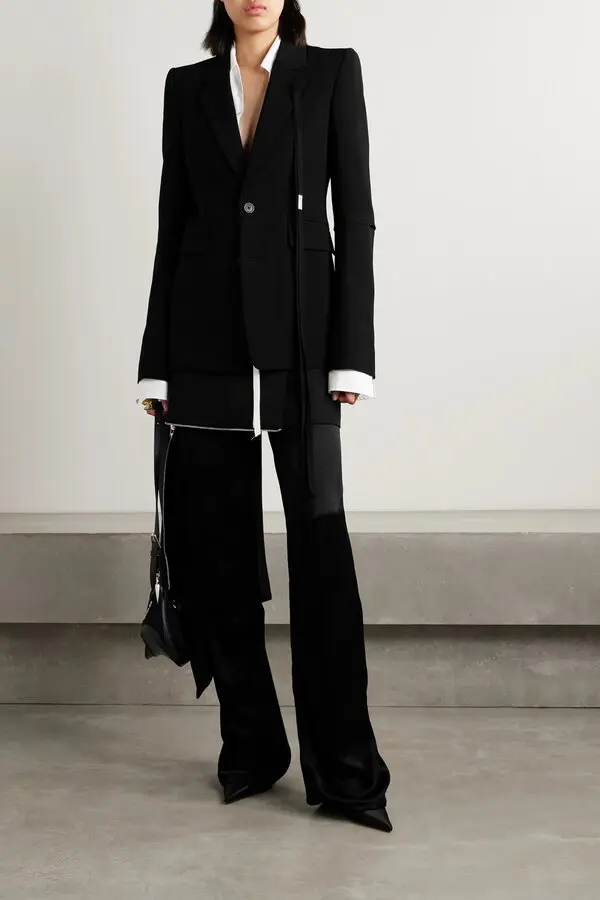 ANN DEMEULEMEESTER Rachele" Twill Blazer