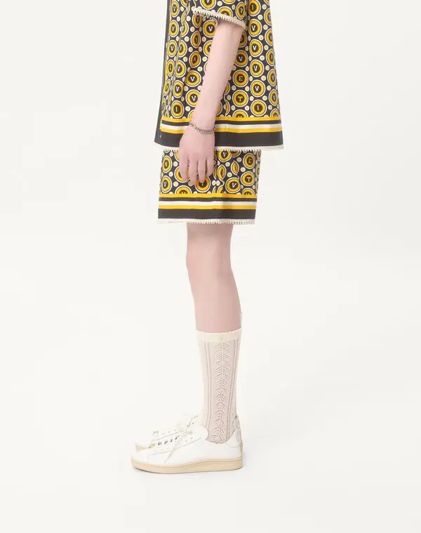 Valentino Garavani Monogram Printed Shorts