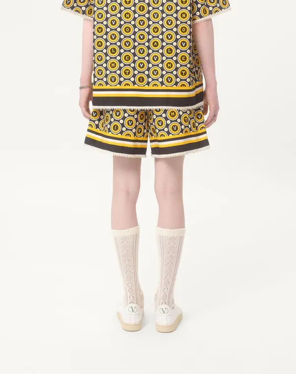 Valentino Garavani Monogram Printed Shorts