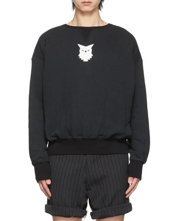 MAISON MARGIELA Animal Totem Patch Detail Sweatshirt