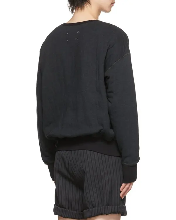 MAISON MARGIELA Animal Totem Patch Detail Sweatshirt