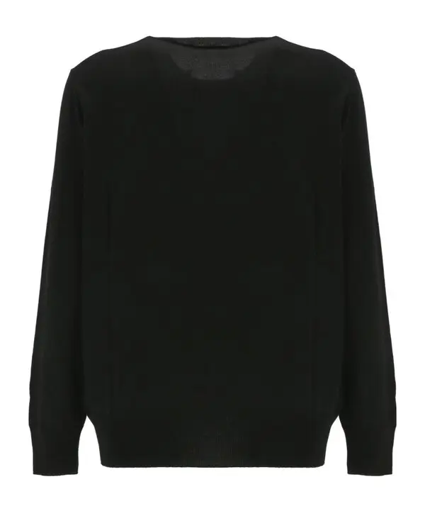 Etro Pegaso Embroidered Crewneck Jumper - Black