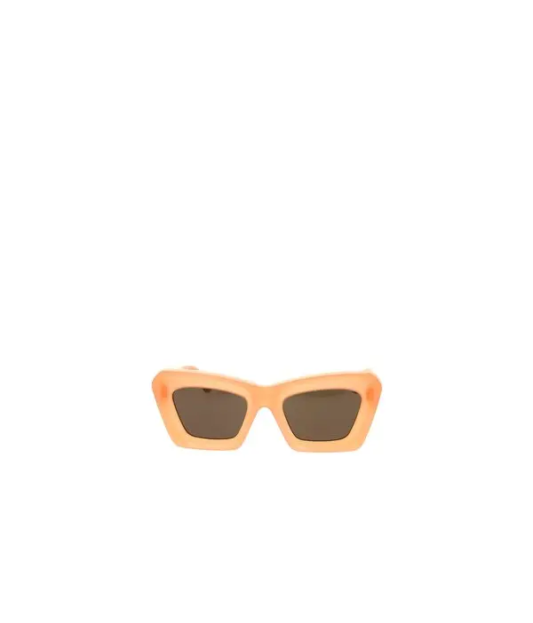 Loewe Anagram Cat Eye Frame Sunglasses - Brown