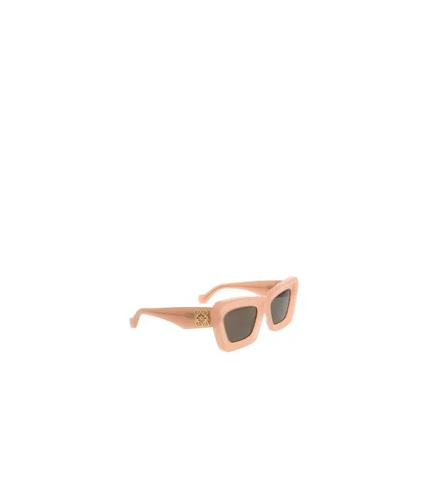 Loewe Anagram Cat Eye Frame Sunglasses - Brown
