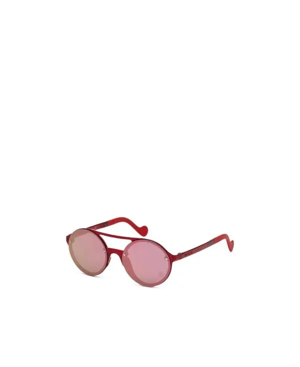 Moncler Round Frame Sunglasses - Pink