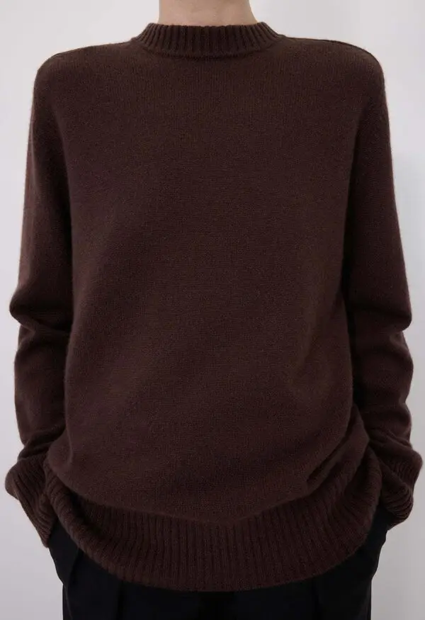 Loulou De Saison Ribbed Crewneck Knitwear