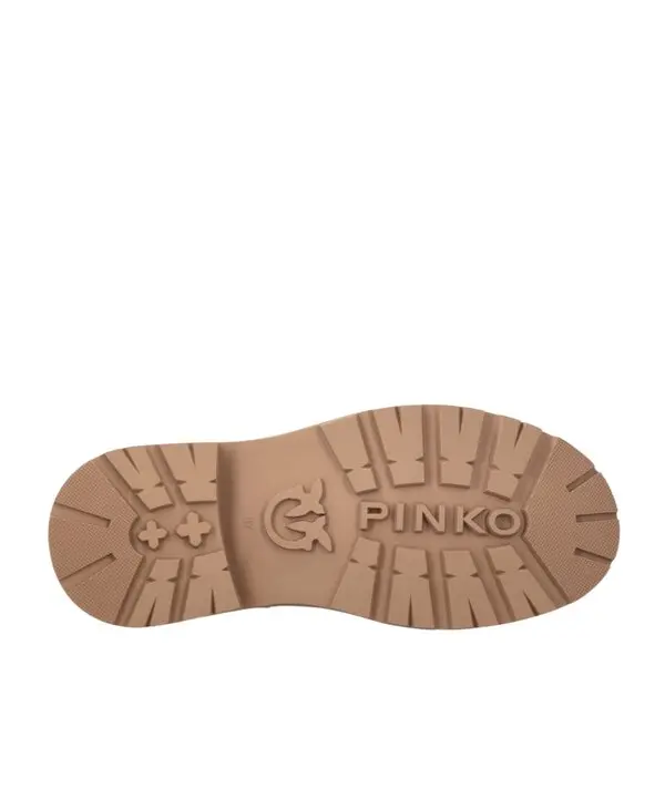 Pinko Buckled Platform Ankle Boots