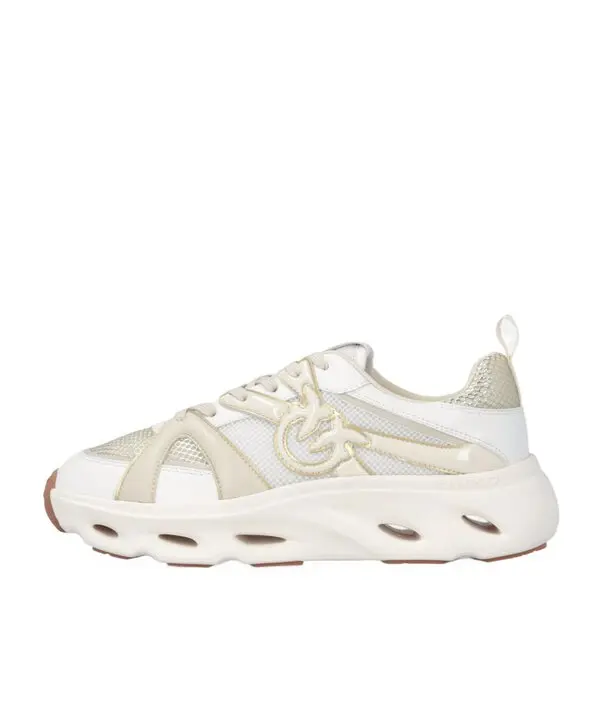 Pinko Lace-up Logo Detail Sneakers