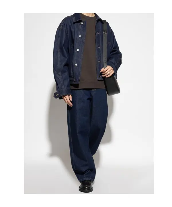 Isabel Marant Étoile Long Sleeve Denim Jacket With Button Fastening